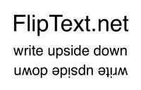 Write upside down - FlipText.net - Facebook, WhatsApp, Twitter ...